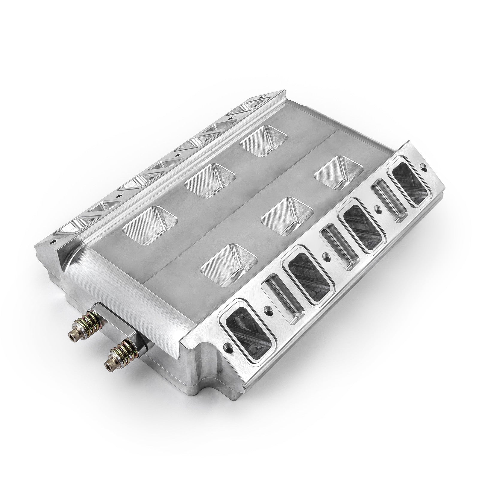 Chevy GM LS7 6-71 8-71 Supercharger CNC Machined Billet Aluminum Intak ...