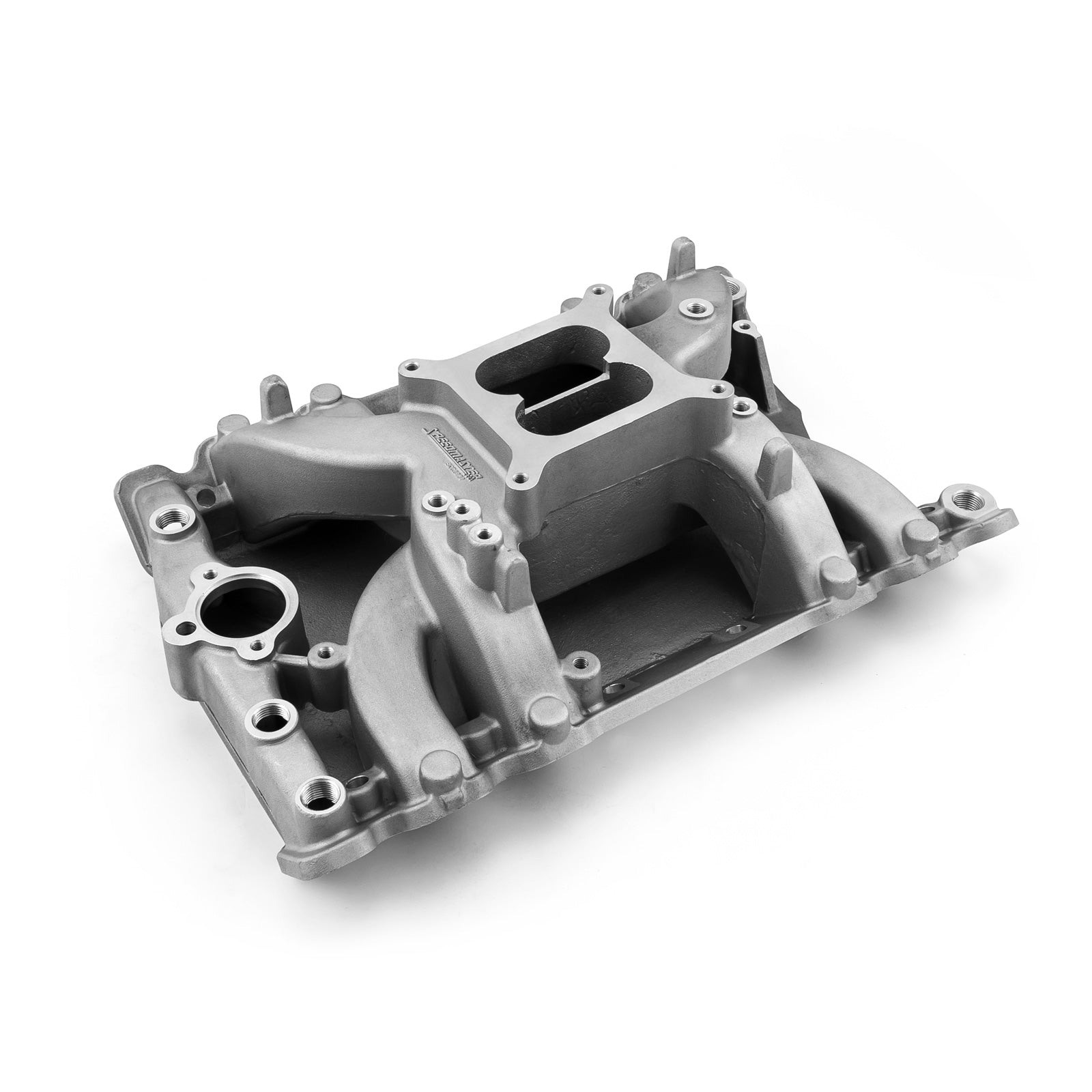 Oldsmobile 400 425 455 MidRise Air Aluminum Intake Manifold [Satin ...