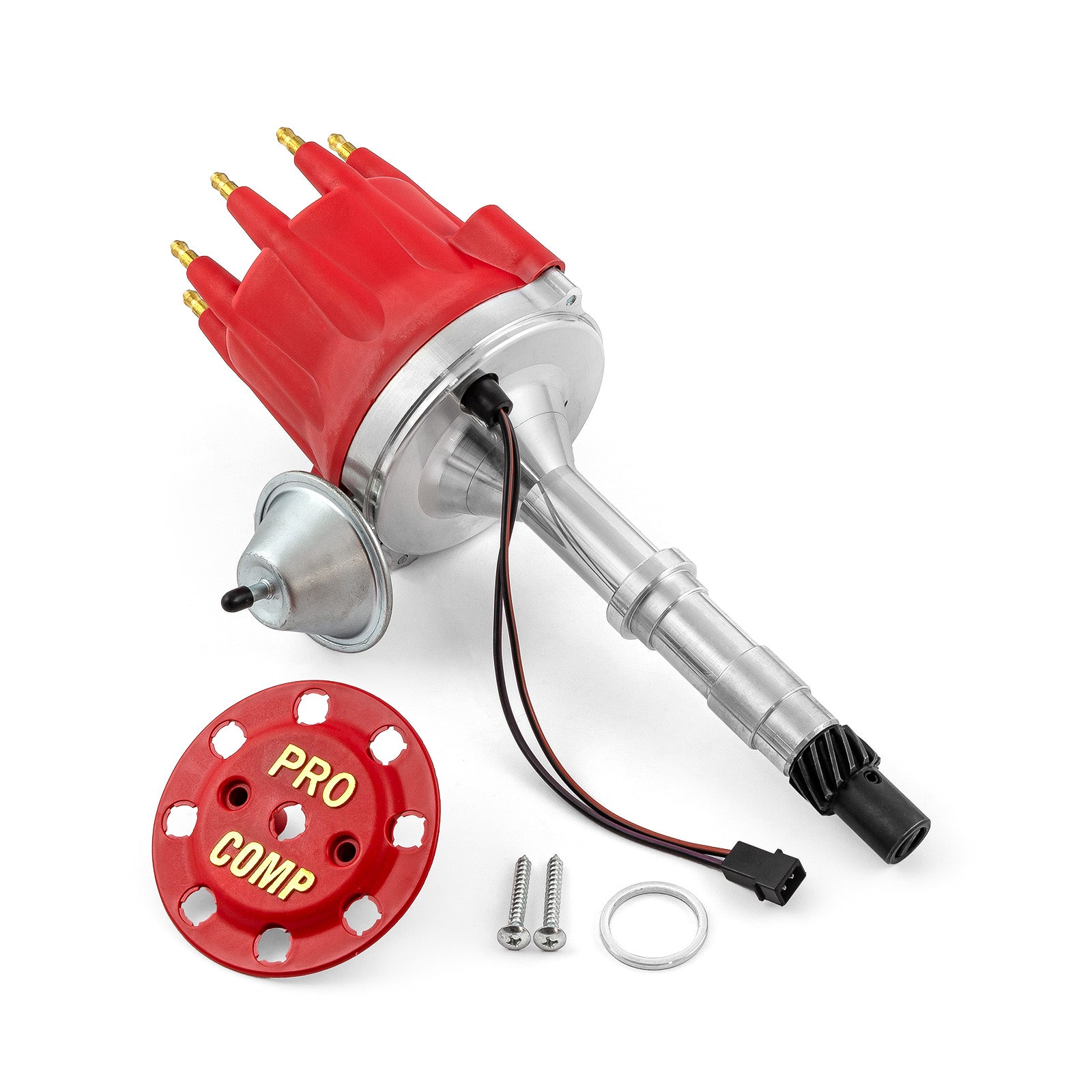 Amc Jeep 290 304 360 401 8000 Series Pro Billet Distributor [Red ...