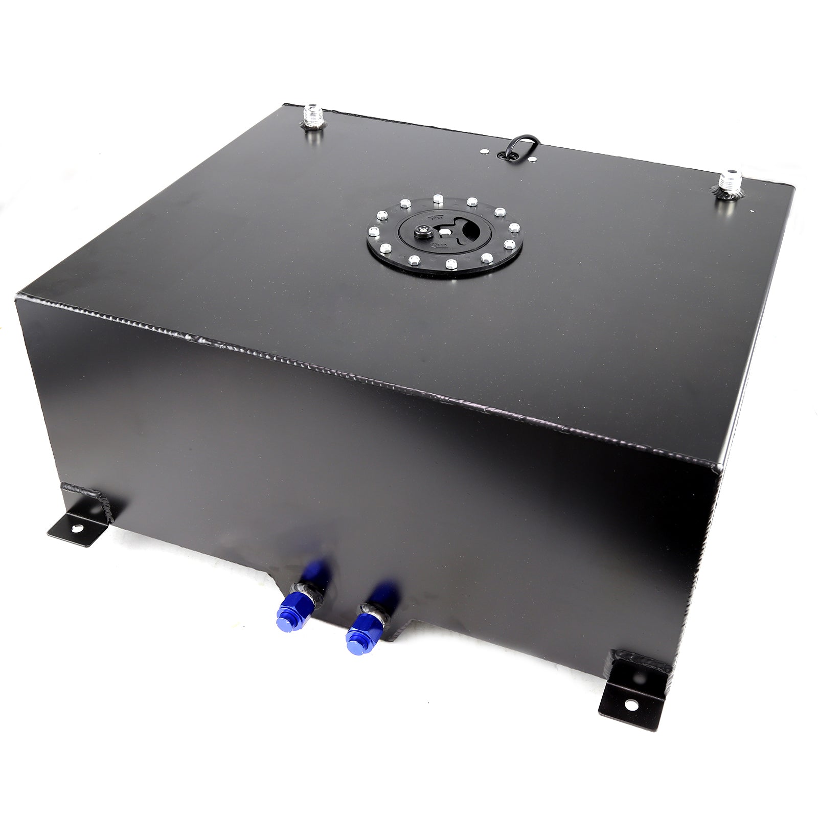 20 Gallon / 80 Litre Lightweight Black Aluminum Fuel Cell w/ Sender ...