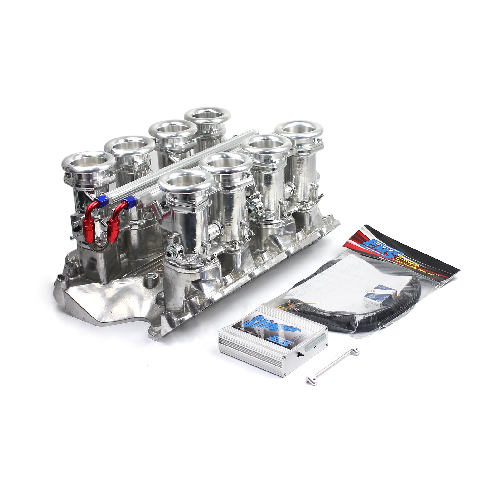 Holden 304 Downdraft Efi Intake Manifold & Ems Stinger v4 ECU System ...