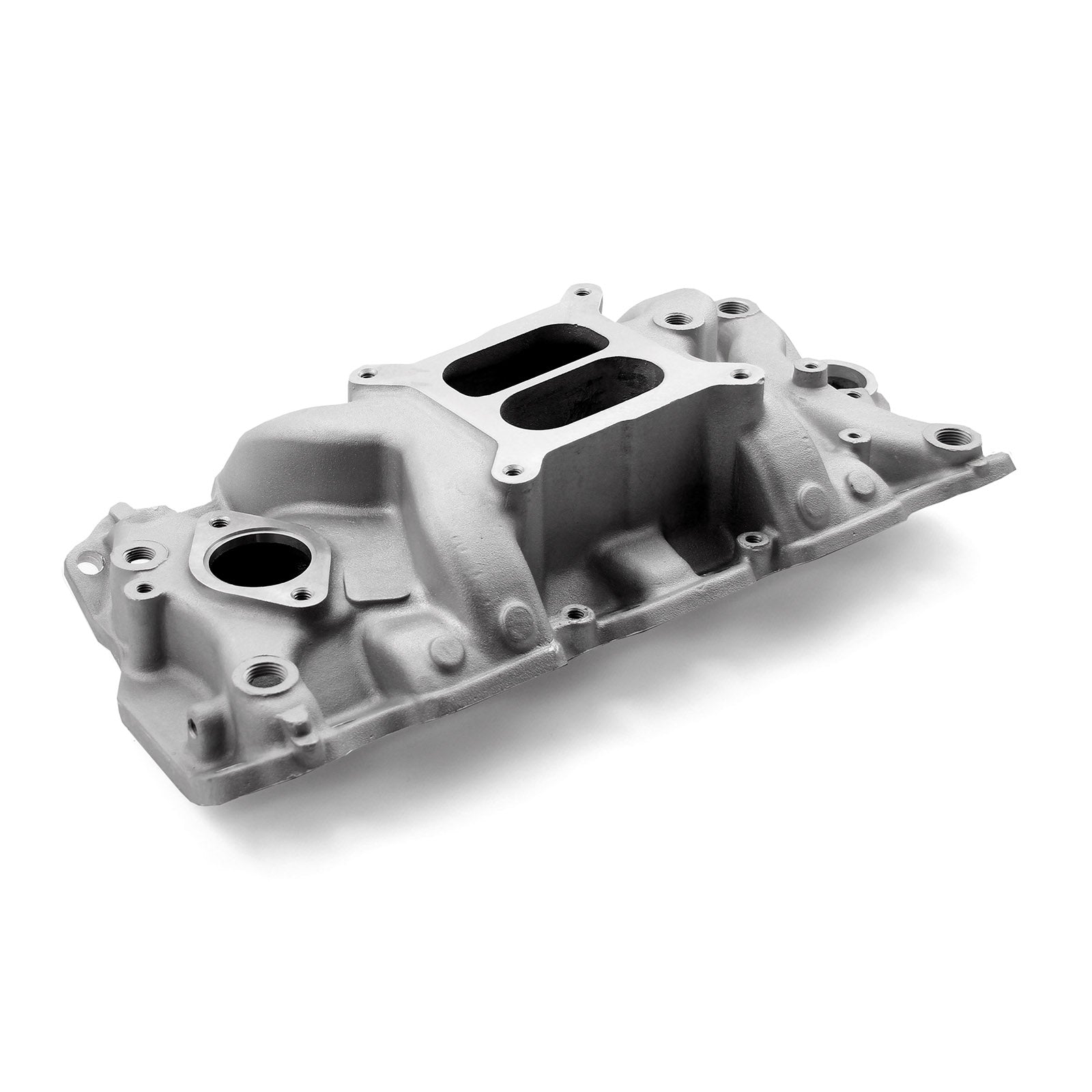 Chevy SBC 350 Holeshot +Plus 1957-95 Intake Manifold Satin – Muscle Car HQ