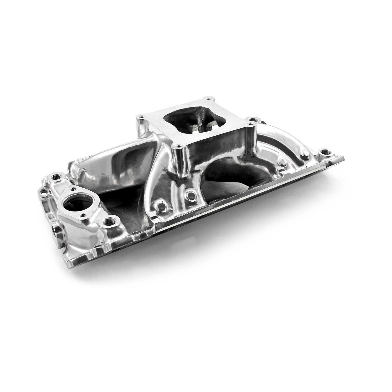 Chevy BBC 454 Shootout Rect Port High Rise Intake Manifold Polished ...