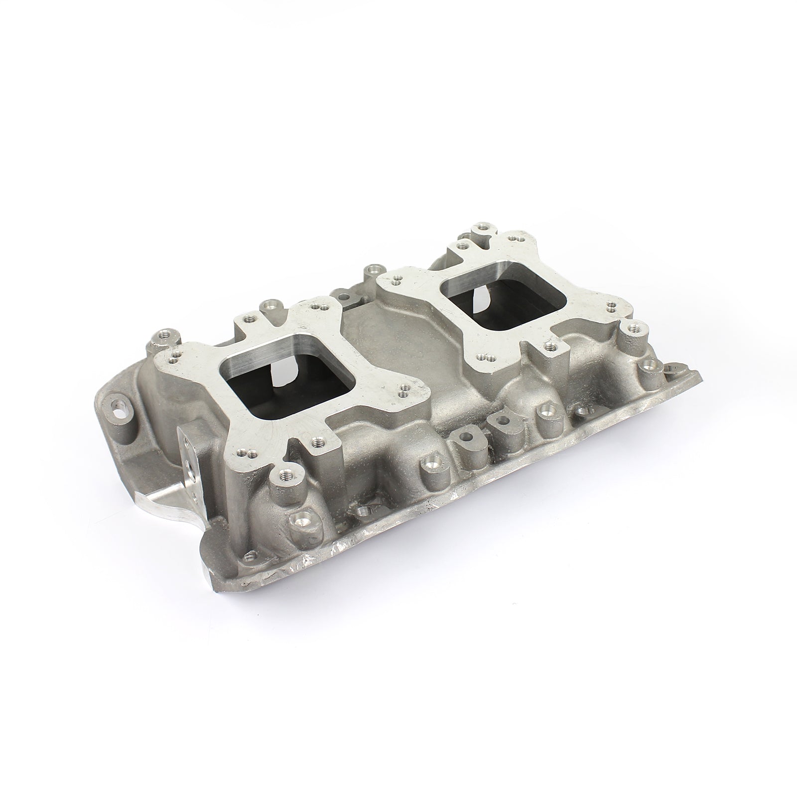Ford 302 351C Cleveland 2V MidRise Twin Intake Manifold [Satin ...