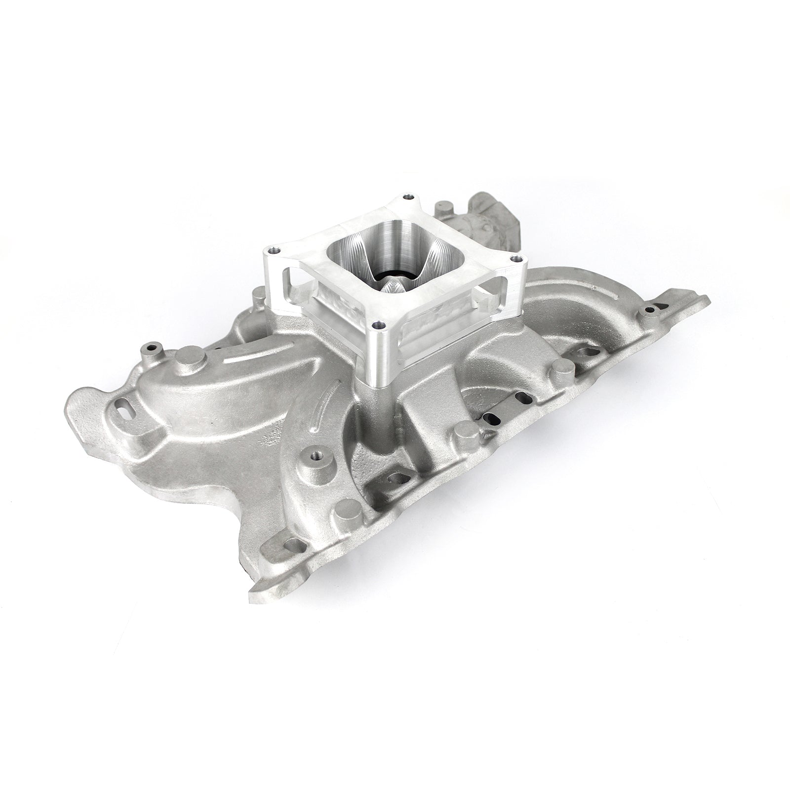 Ford 302 351C Cleveland 2V Torque Low Rise Intake Manifold w/2" Spacer ...