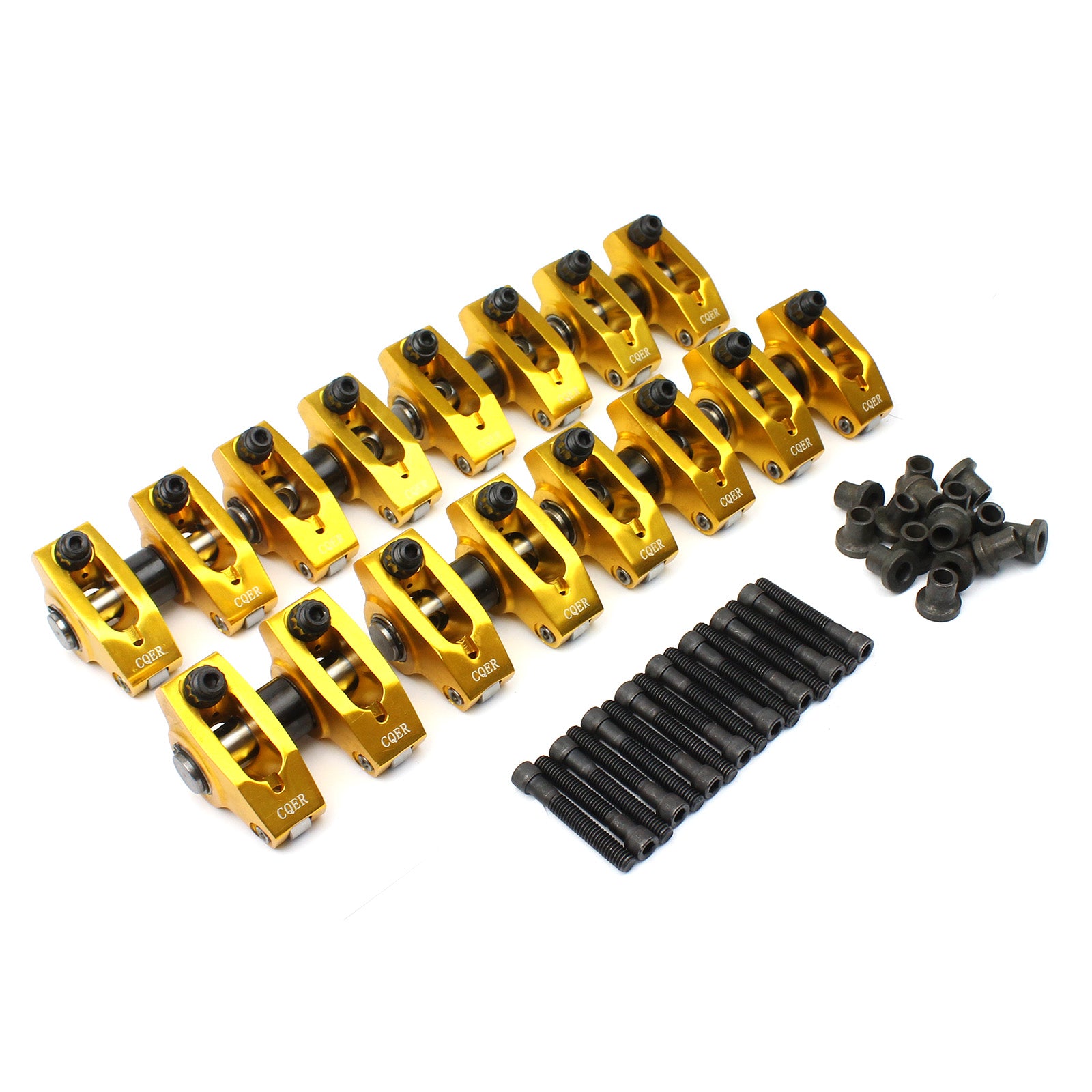 Holden 253 304 308 1.6 Adjustable Aluminum Pedestals Roller Rocker Arm ...