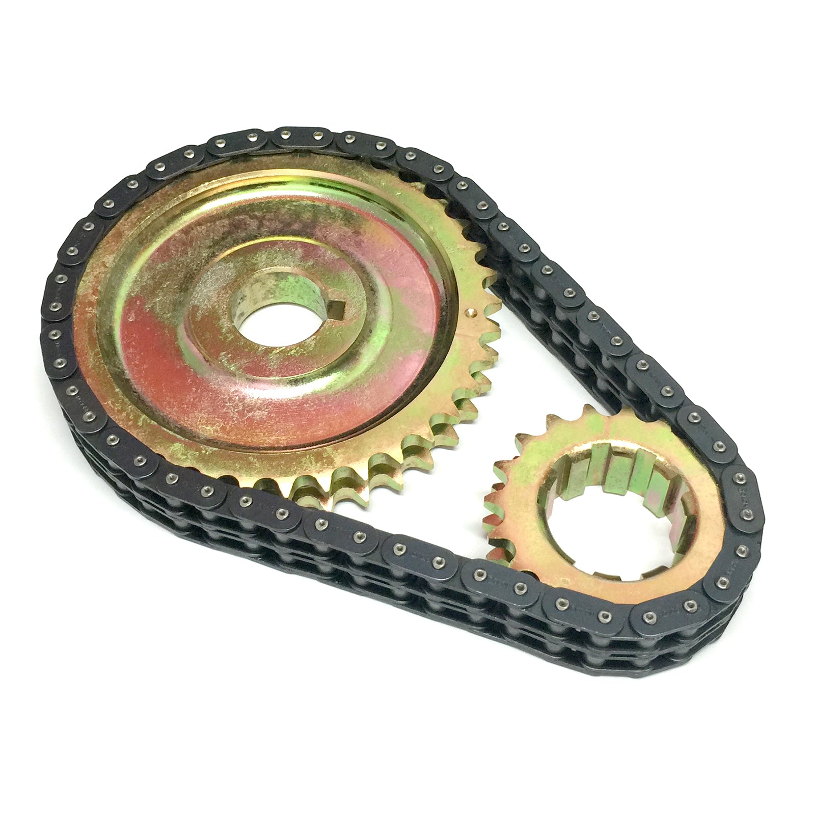 Early Ford Falcon 6 Cylinder Double Roller 9 Keyway Timing Chain Kit ...